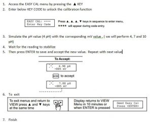 GF Signet pH Meter Calibration Procedure-Dry Calibration - Calibration ...