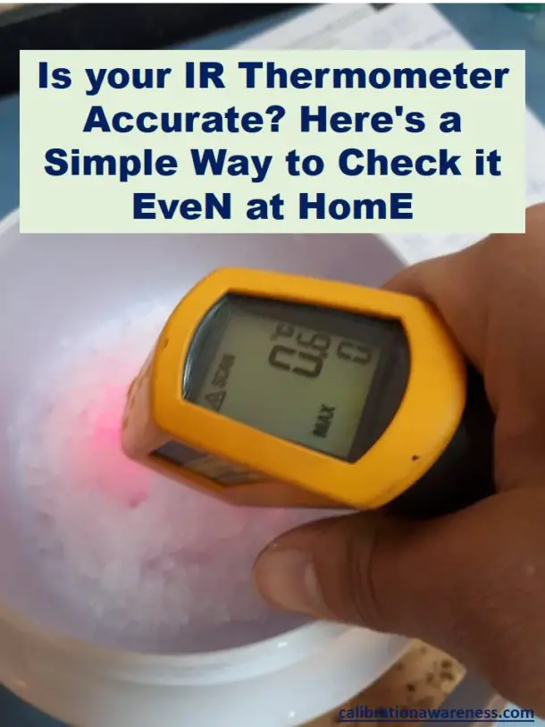 IR Thermometer Calibration Using Ice Bath: A Step-by-Step DIY Guide ...